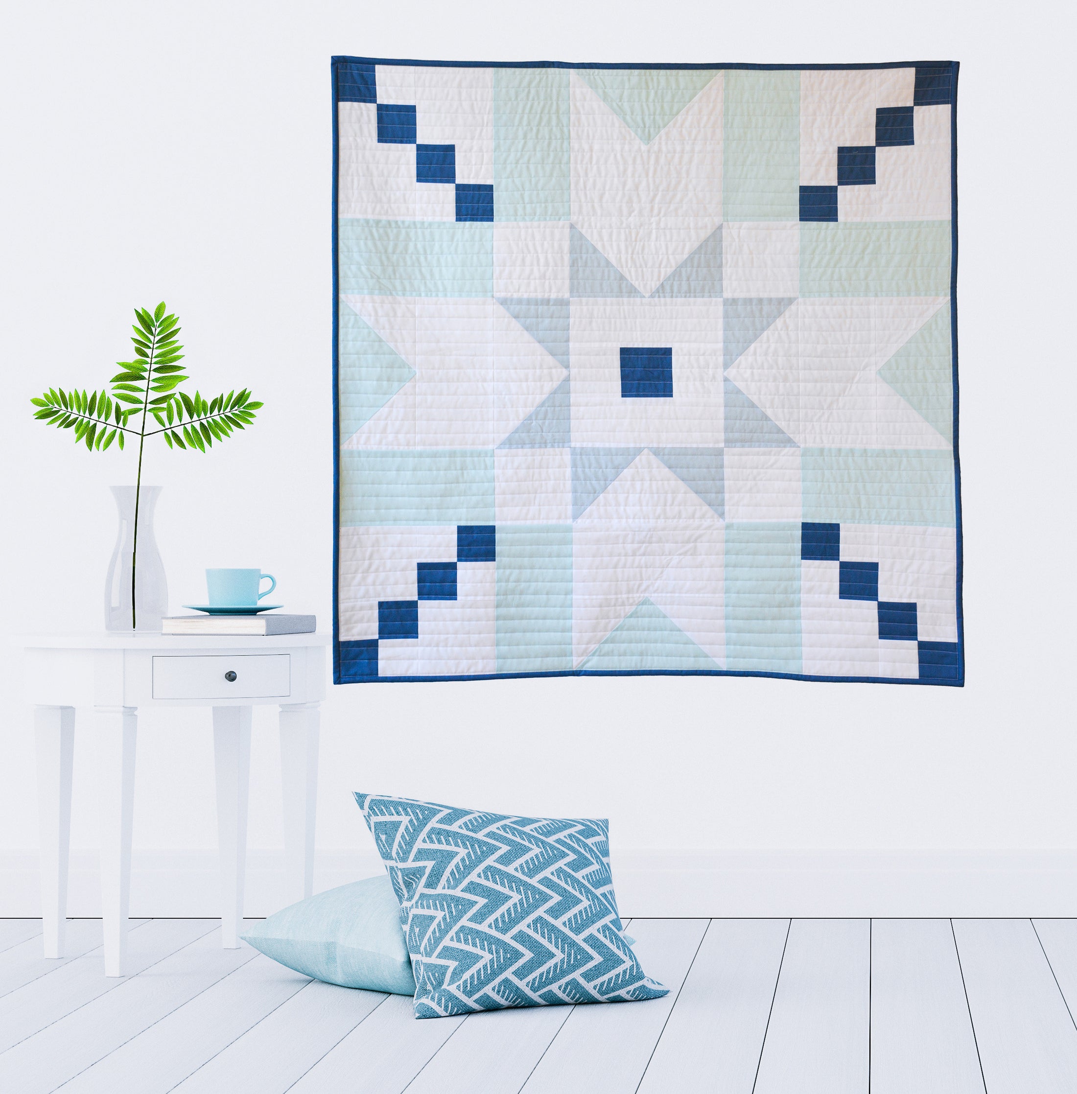 Super Star Quilt PDF Pattern 3 sizes – Cotton Studio