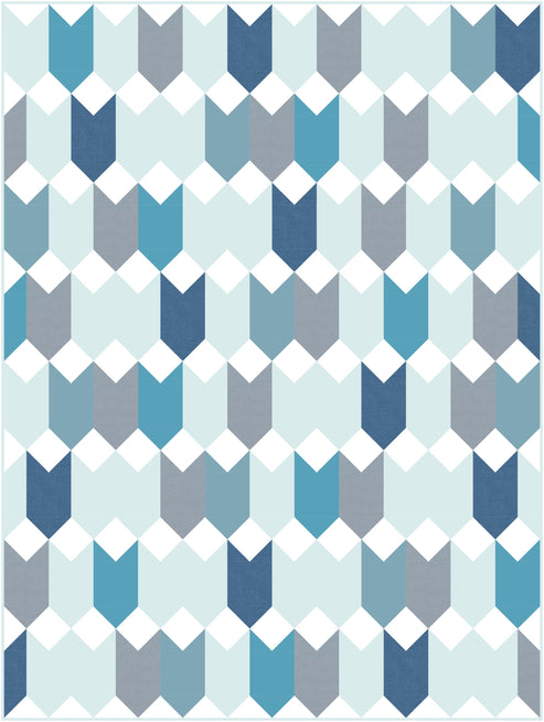 Arrow Feathers - PDF Quilt Pattern – Cotton Studio