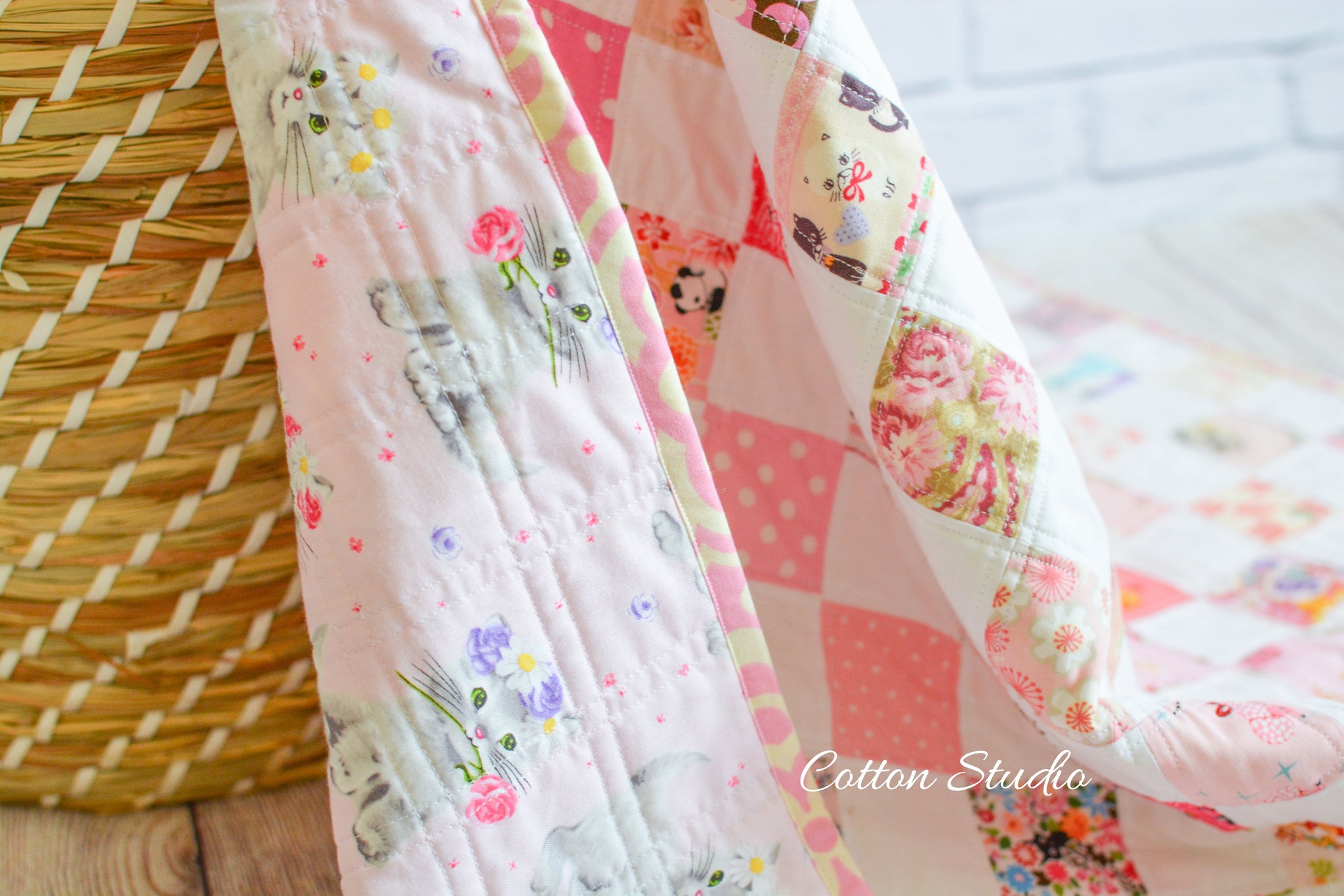 Checkerboard Quilt - PDF Pattern – Cotton Studio