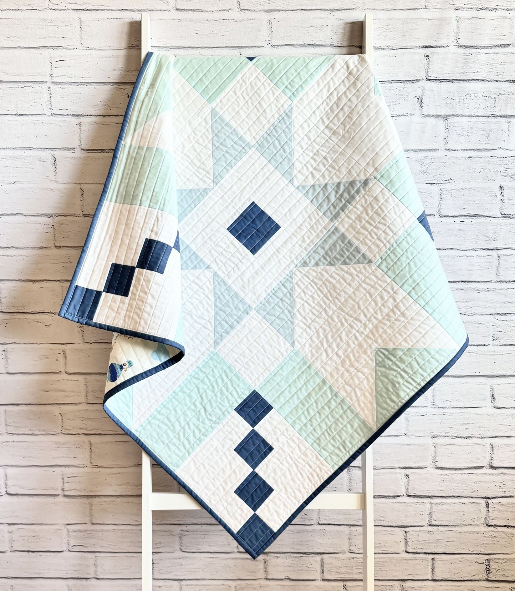 Super Star Baby Quilt Kit - Blue – Cotton Studio
